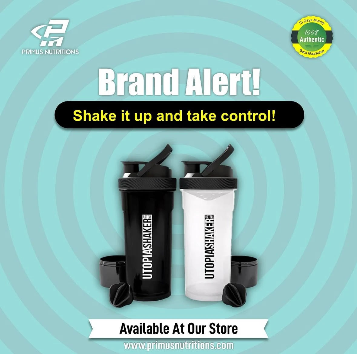 Shaker Bottles – Primus Nutritions