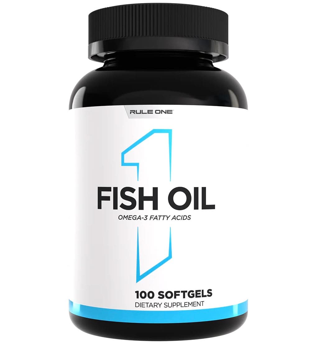 R1 Fish Oil 100 SoftGels By Rule1 – Primus Nutritions